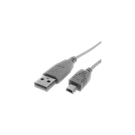 Fast Asia Kabl Usb A Usb Mini B M M 1 8m Sivi