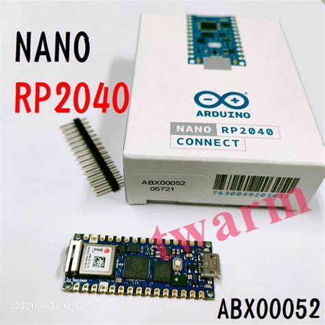 Arduino Nano Rp2040 Connect 開發板abx00052 不焊針 義大利原廠 蝦皮購物