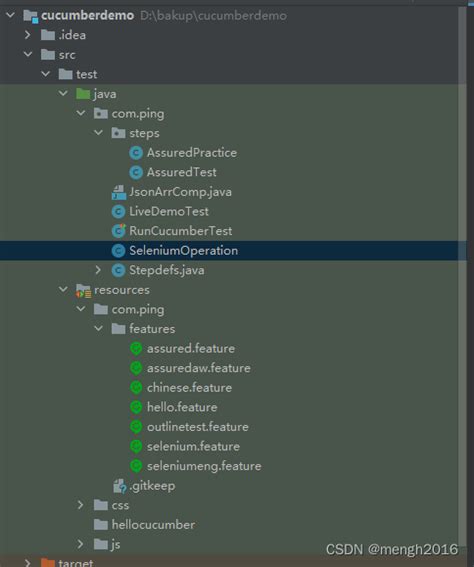 cucumberandselenium学习 工程搭建 cucumber和selenium 依赖 csdn博客