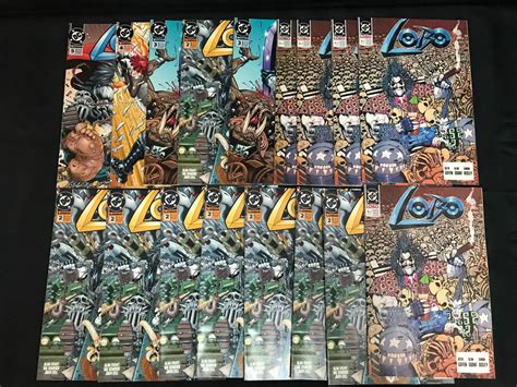 Dc Comics Lobo Comic Book Lot