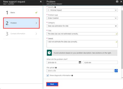 azure data box のサポート チケットまたはオープン ケースをログに記録する microsoft learn