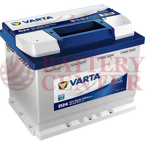 Μπαταρία Varta Blue Dynamic D24 12V Capacity 20hr 60 (Ah):EN (Amps ...