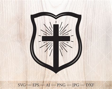Coat Of Arms Cross Template