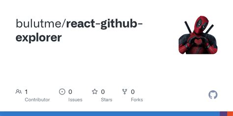 GitHub Bulutme React Github Explorer