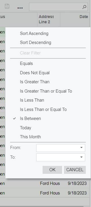 how can i filter most recent sales order in a generic inquiry community
