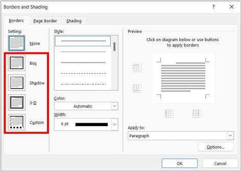 How To Add An Outside Border To A Paragraph In Word Design Talk