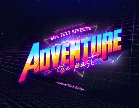 S Retro Text Effects Vol S S Type Retro Sfashion Stype Texteffect Photoshop
