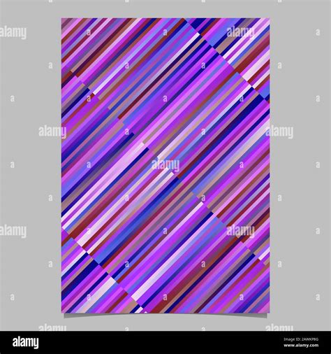 Colorful Gradient Modern Trendy Diagonal Stripe Flyer Template Design Abstract Vector