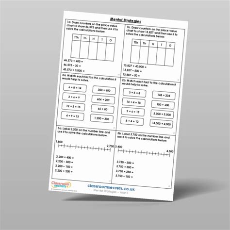 Checking Strategies Varied Fluency Resource Classroom Secrets