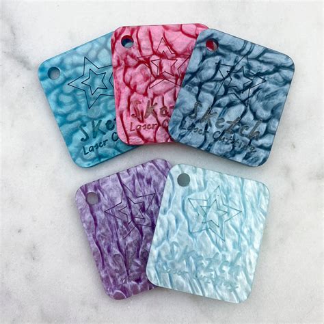 Material Sample Set Python Marbles X5 Swatches