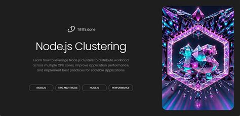 how to use node js clusters to maximize performance
