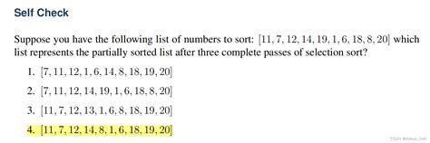 【python排序算法系列】—— 选择排序python数据结构与算法分析选择排序 Csdn博客