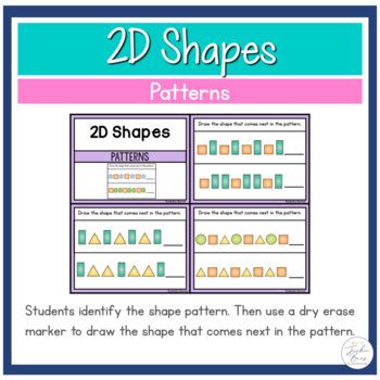 2D Shapes Task Cards By Jackie Bees Classroom Teachers Pay Teachers