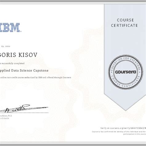 Ibm Data Science Kisov Boris