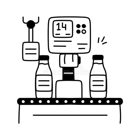 Grab This Amazing Icon Of Automated Tagging In Trendy Style Stock