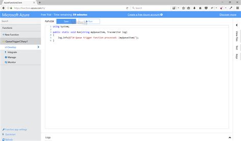 Try Azure Functions For Free By Microsoft Awarded Mvp Learn In