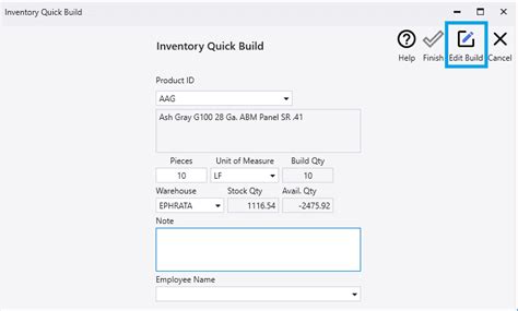 inventory component substitution paradigm erp by paragon documentation