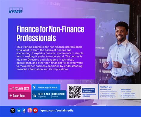 Kpmg Ghana On Linkedin Kpmg Financialliteracy Nonfinanceprofessionals Professionaldevelopment