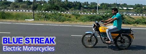 Blue Streak Electric Motorcycle Chennai