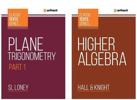 Buy Higher Algebra And Plane Trigonometry Part 1 Book Online At Low Prices In India Higher