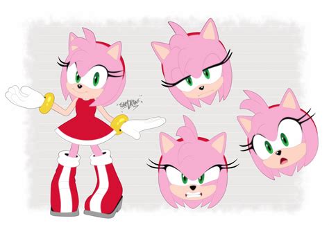 Amy Rose Character Sheet By Samaradraws On Newgrounds