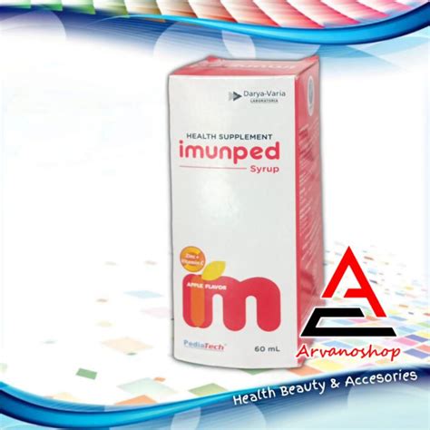 Immunped Syrup 60 Ml Ed 32025 Shopee Malaysia
