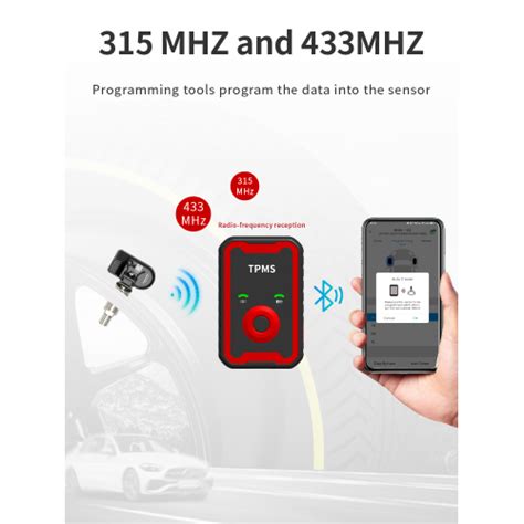 Wireless Bluetooth Sensor Programming Tool A9 Directly Operated By Smartphones Tyre Pressure