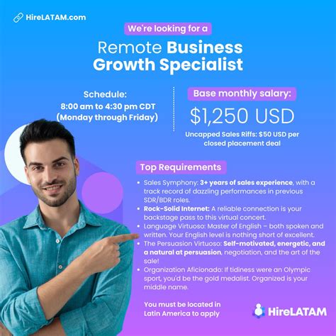 Hirelatam On Linkedin Remotejob Salesrockstar Businessgrowth