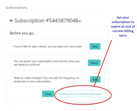 How To Cancel Your Subscription