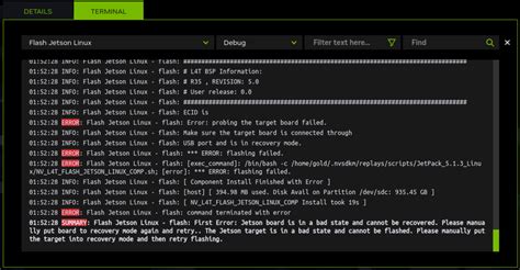 Jetson Agx Xavier Target Components Installation Error In Sdk Manager 220 Jetson Agx Xavier