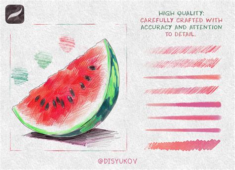 Free Retro Pencil Brushes For Procreate Librium