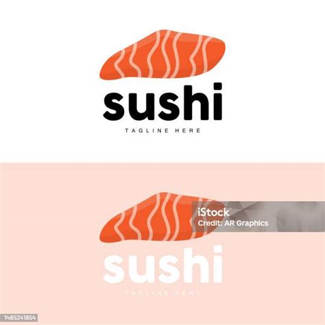초밥 로고 일본 패스트 푸드 디자인 벡터 아이콘 템플릿 기호 고추냉이에 대한 스톡 벡터 아트 및 기타 이미지 고추냉이 국수 길거리 음식 Istock