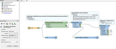 creating a flat surface on lidar data community