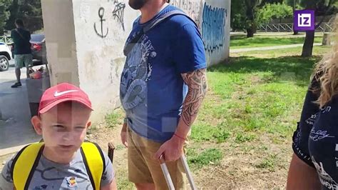 Мне очень было страшно я испугался маленький мальчик стал свидетелем атаки ВСУ по пляжу в