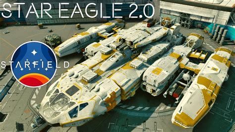Star Eagle 2.0 Class C No Ladders Ship Build - STARFIELD Ship Design Customization & Upgrades ...