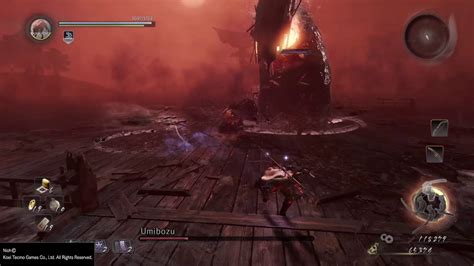 Nioh How To Kill Umibozu Water Boss HARD YouTube