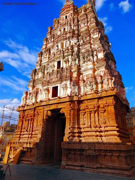 Vontimitta Sri Kodandarama Swamy Temple In Andhra Pradesh Indian