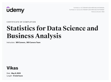 Vikas Ts On Linkedin Udemy Course Completion Certificate