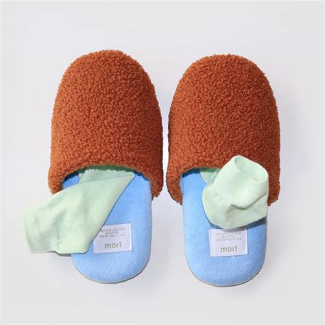 모르하우스 선물포장 베어 룸슈즈 2컬러 위시버킷