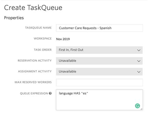 Setting Up A Taskrouter Workspace Add And Configure Taskqueues Twilio