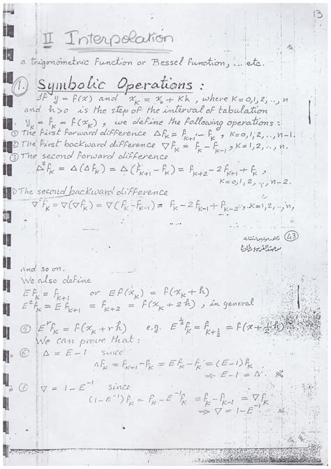SOLUTION Math Numerical Control Chapter Interpolation Studypool