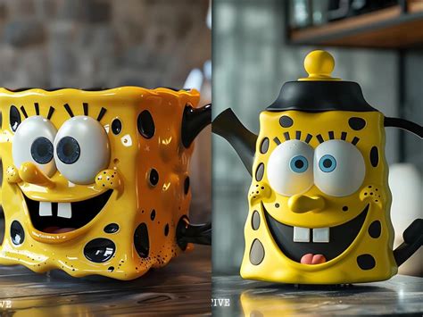 مجموعه ای جذاب از لوازم خانگی های باب اسفنجی