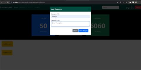 Github Rohitbhandareecommerce Webapp Hibernate Servlet