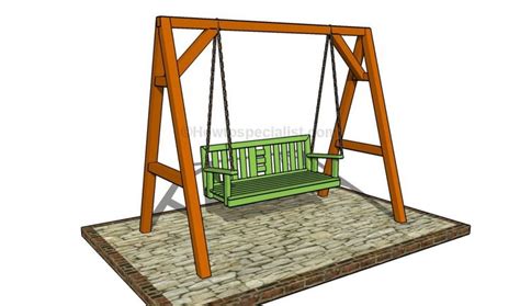 How To Build An A Frame Swing HowToSpecialist How To Build Step By Step DIY Plans Diy