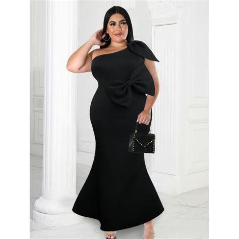 빅사이즈드레스 셀프웨딩 연주회 만삭 스몰웨딩 피로연 이브닝 플러스사이즈 드레스 여성용 피쉬테일 플러스 사이즈 티몬