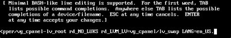 Grub Centos VFS Cannot Open Root Device Unix Linux Stack Exchange