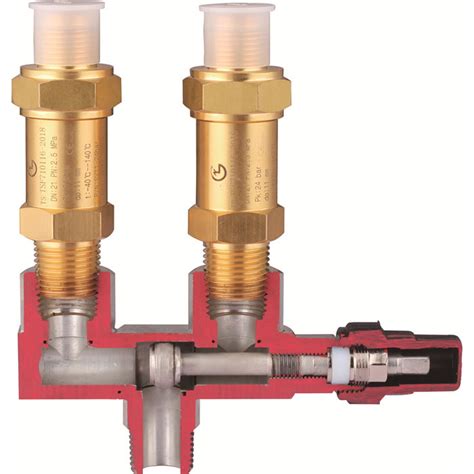 Cfc Hcfc Hfc Pressure Release Condenser Safety Valve Safety Release Valve