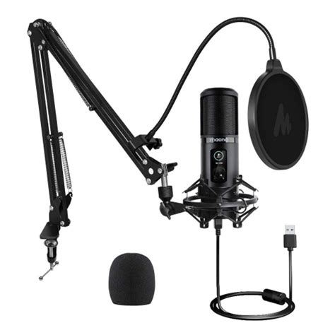 Professional Microphones For Vlogging Streaming And Audio Recording