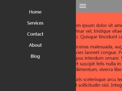 Best Slide In Slide Out Menu JQuery Plugins