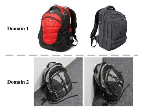 Example For Domain Shift The Bags From Domain 1 Do Not Have Any